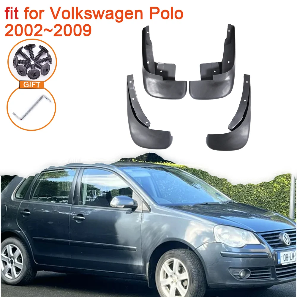 Para-lamas-para-Volkswagen-VW-Polo-9N-2002-2003-2004-2005-2006-2007 ...