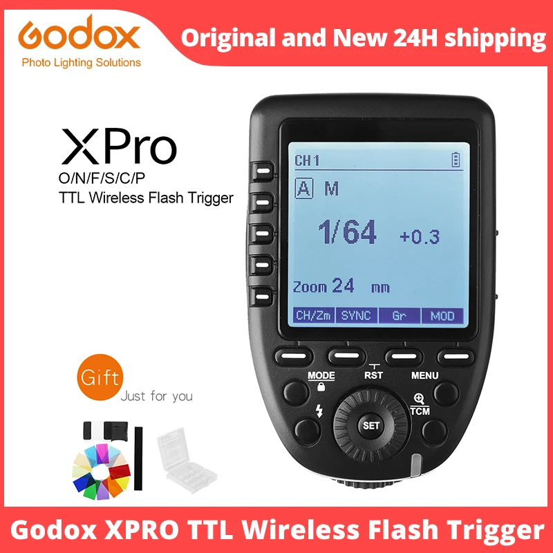 Godox Xpro-c Xpro-n Xpro-s Xpro-f Xpro-o Xpro-p 2.4g Hss Ttl Wireless ...