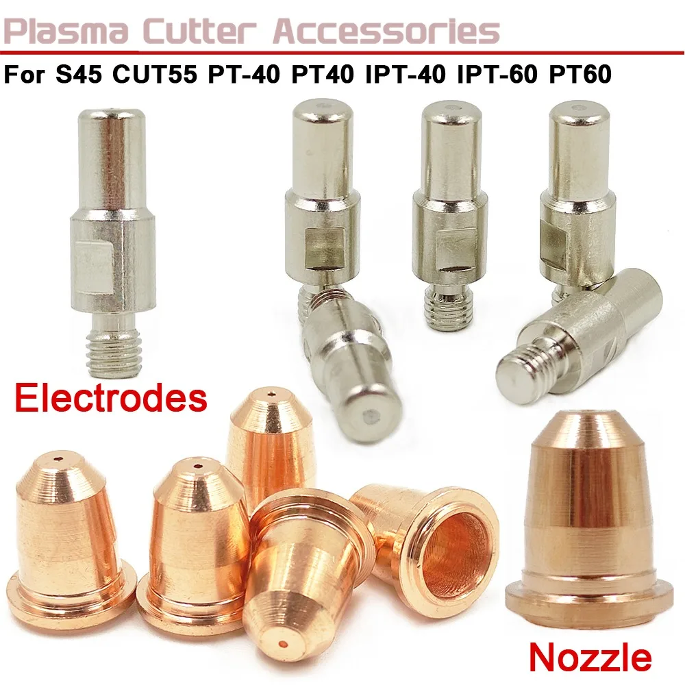 Plasma Torch S45 CUT55 PT40 IPT-40 IPT-60 PT60 HC4000 PR0110 Electrodes ...