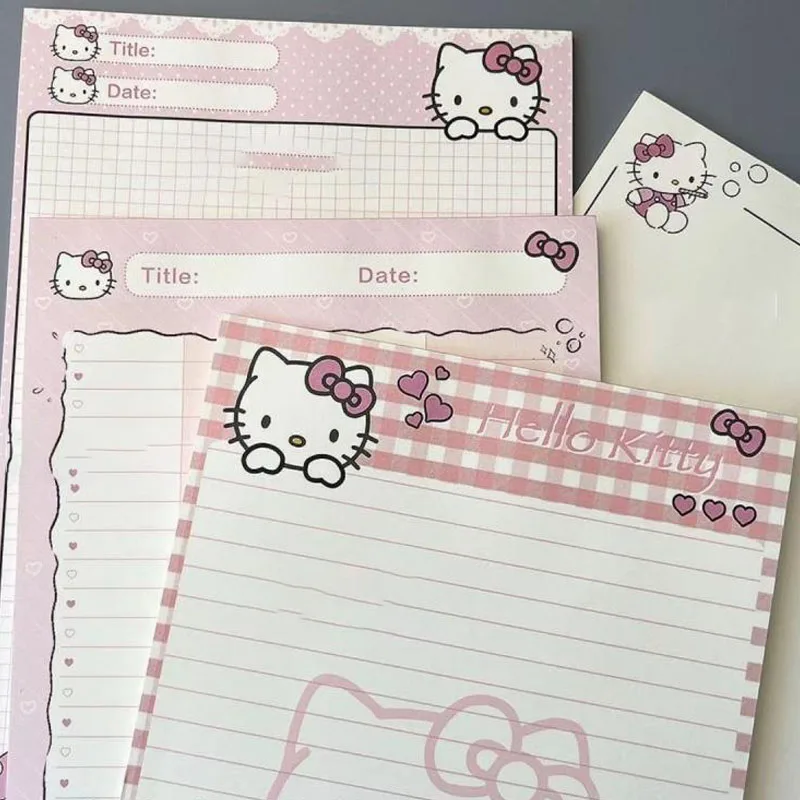 New-Kawaii-Cute-Sanrio-Hellokitty-Notepad-Stationery-Notebook-B5 ...