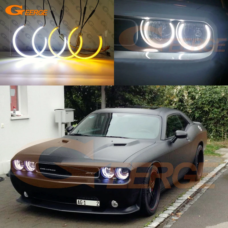 For-Dodge-Challenger-2008-2014-Ultra-Bright-A-W-Switchback-Day-Light ...