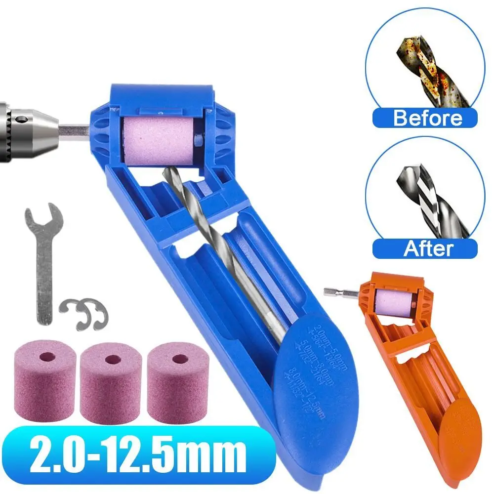 Drill Bit Sharpener Grinding Wheel Bit Tool Sharpening Machine Portable ...