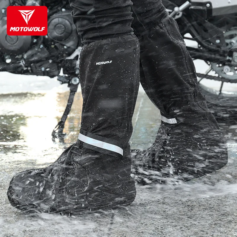 Waterproof-Motorcycle-Riding-Shoe-Cover-Outdoor-Rainproof-Motorbike ...