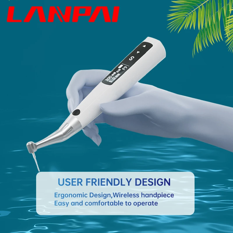 Dental Wireless Smart Endo Motor 16:1 Contra Angle Handpiece Root Canal ...