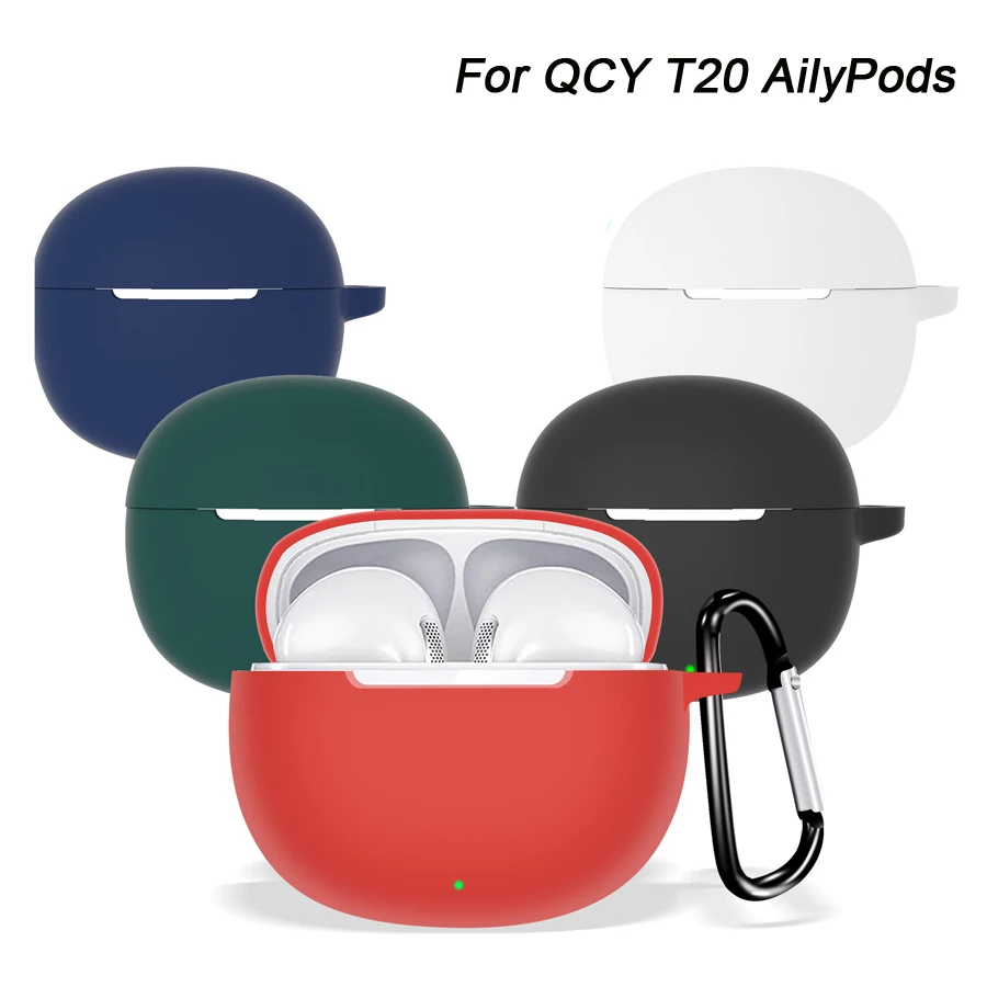 Custodia-protettiva-per-QCY-T20-Wireless-Bluetooth-auricolare-Cover-Shell-custodia-protettiva ...