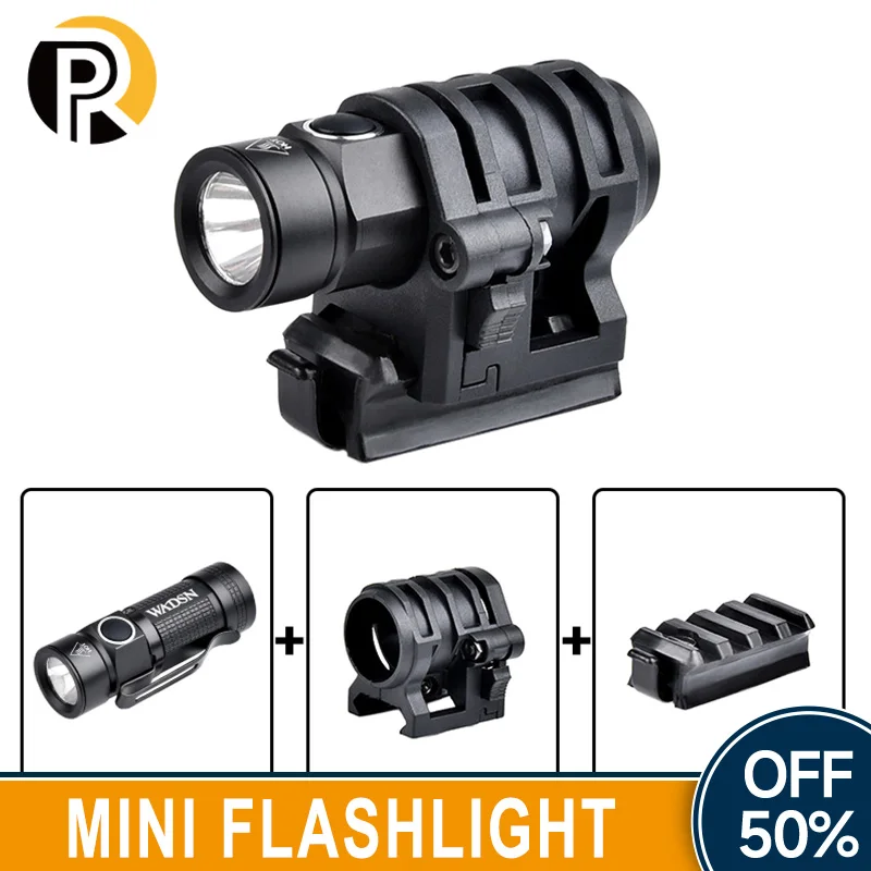 Tactical-Miniature-Metal-Mini-Strobe-Helmet-Light-20mm-Picatinny-Rail ...