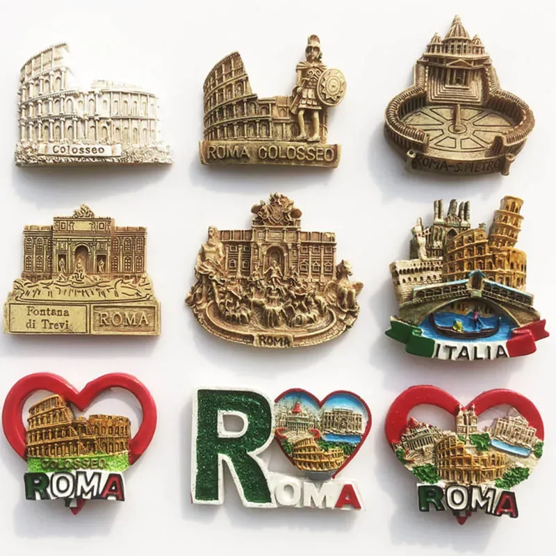 Roma-It-lia-Marco-m-do-refrigerador-recorda-es-tur-sticas-Coliseu ...