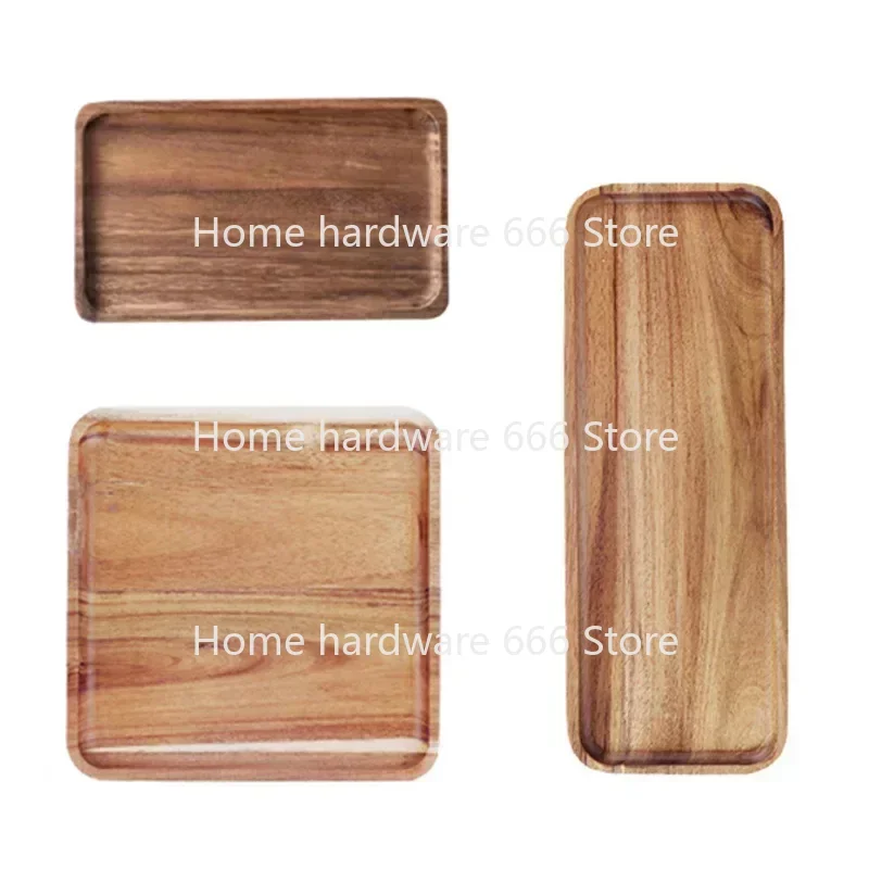 Acacia-Wood-Coffee-Tray-Rectangular-Food-Cup-Trays-Decorative-Wood ...
