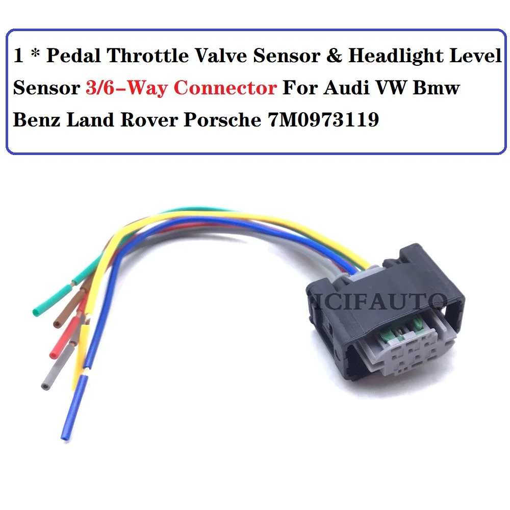 Connector-Harness-of-Car-Accelerator-Pedal-Throttle-Valve-Plug-Height ...