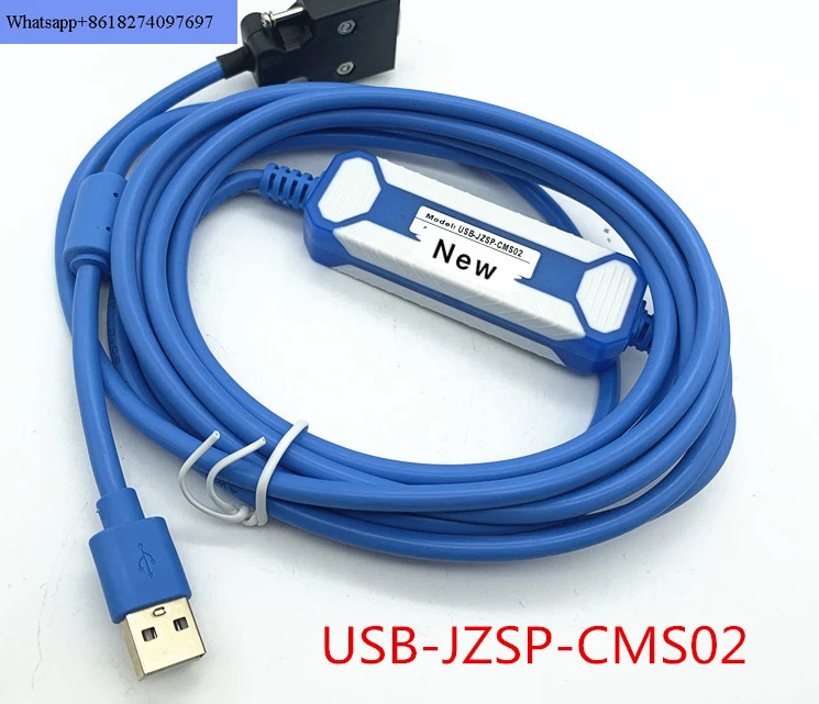 USB-JZSP-CMS02-Suitable-Yaskawa-Sigma-II-Sigma-III-Series-Servo-Debugging-Programming-Cable-PC ...