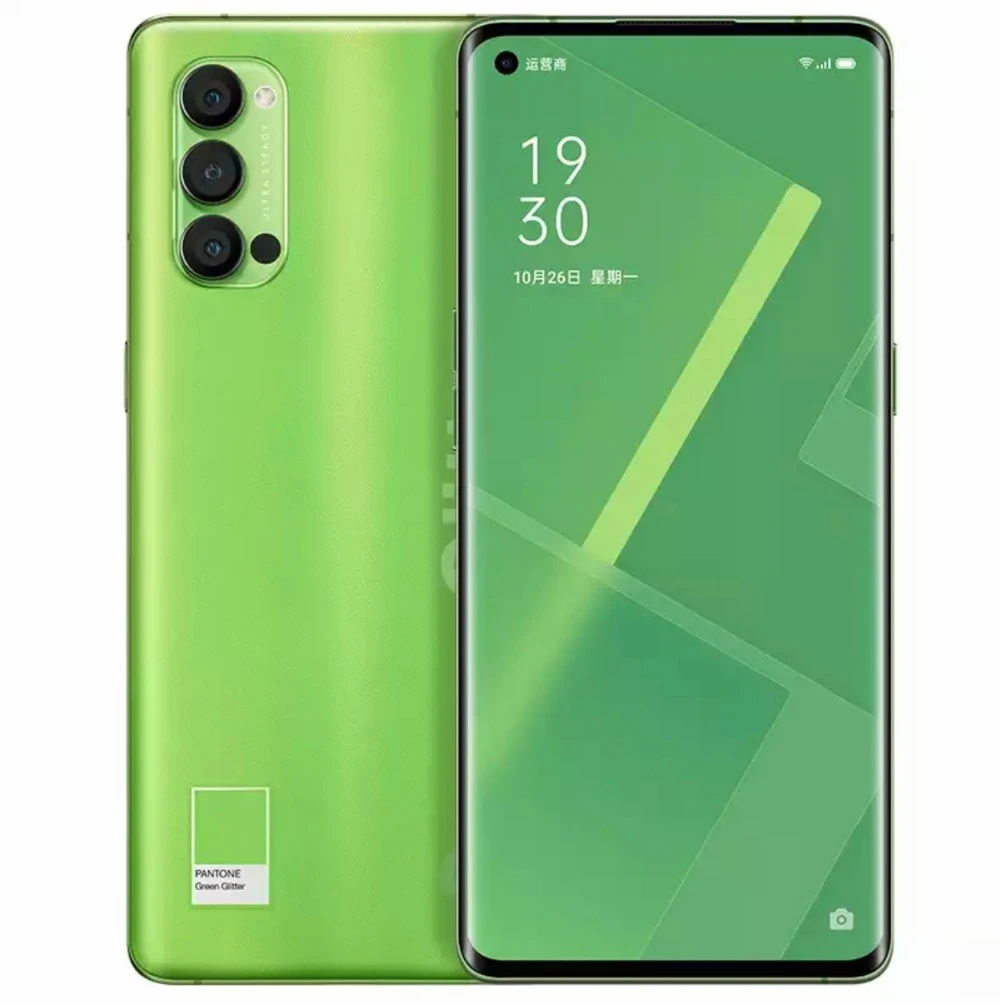 Original Oppo Reno 4 Pro 5G Telefone Inteligente 48.0MP Snapdragon 765G 65W Carregador 6.5 "90HZ ...