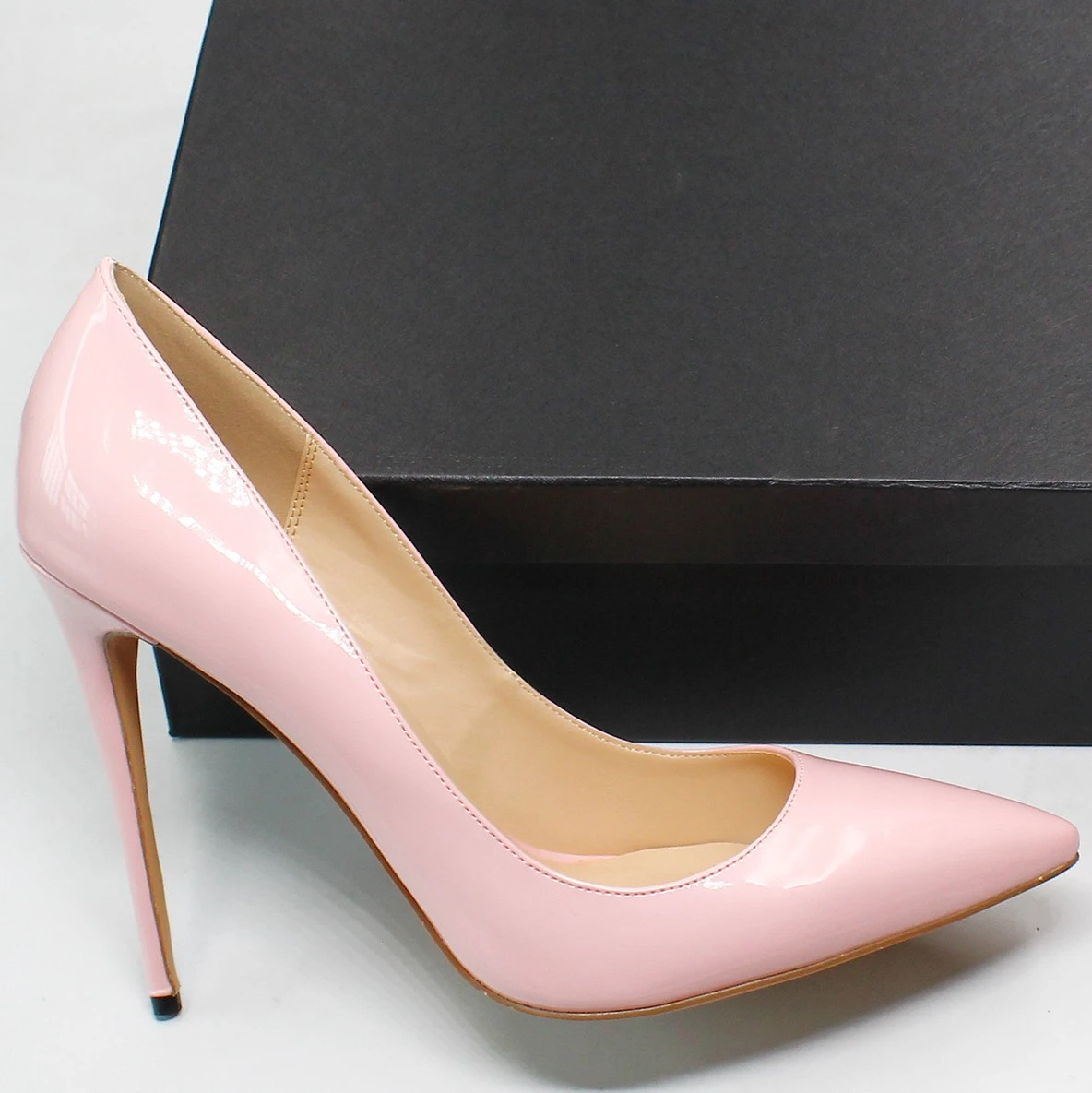 Big Size New Classic Pointed Toe Thin High Heel Sexy Women Pumps Candy ...