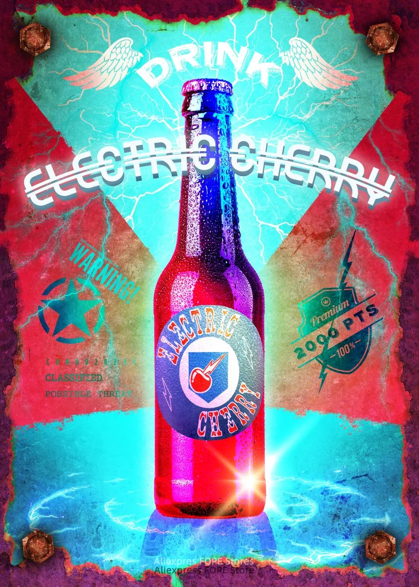 Electric Cherry Bottle Bo2
