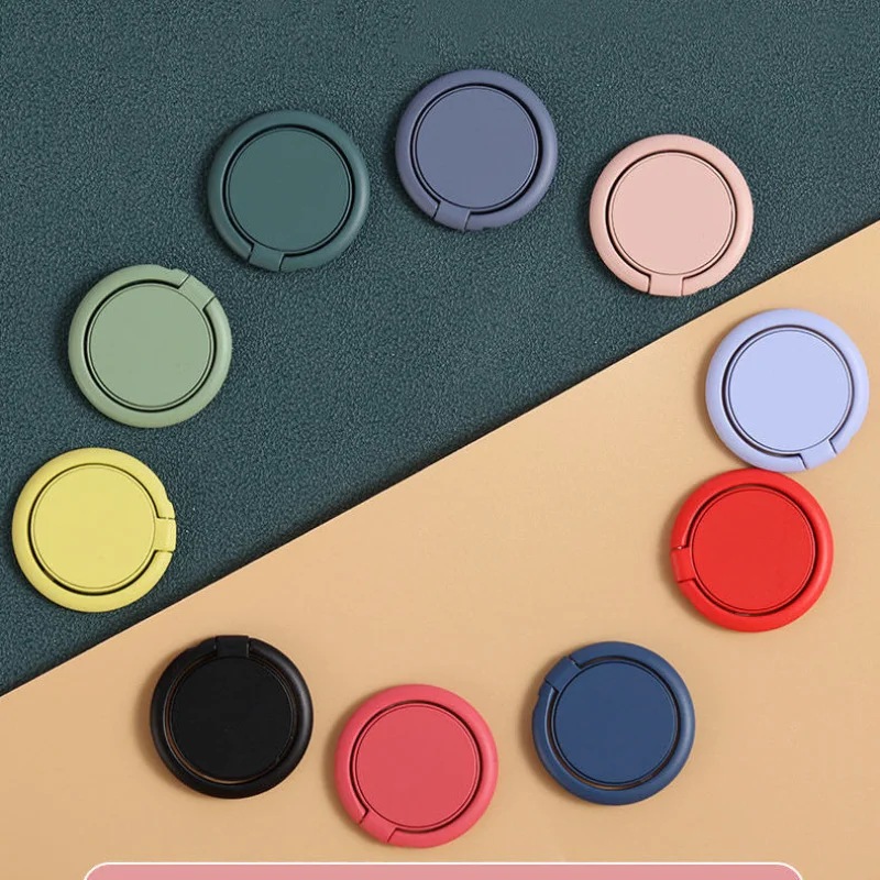 Solid Color Cell Mobile Phone Smartphone Finger Ring Stand Holder for ...