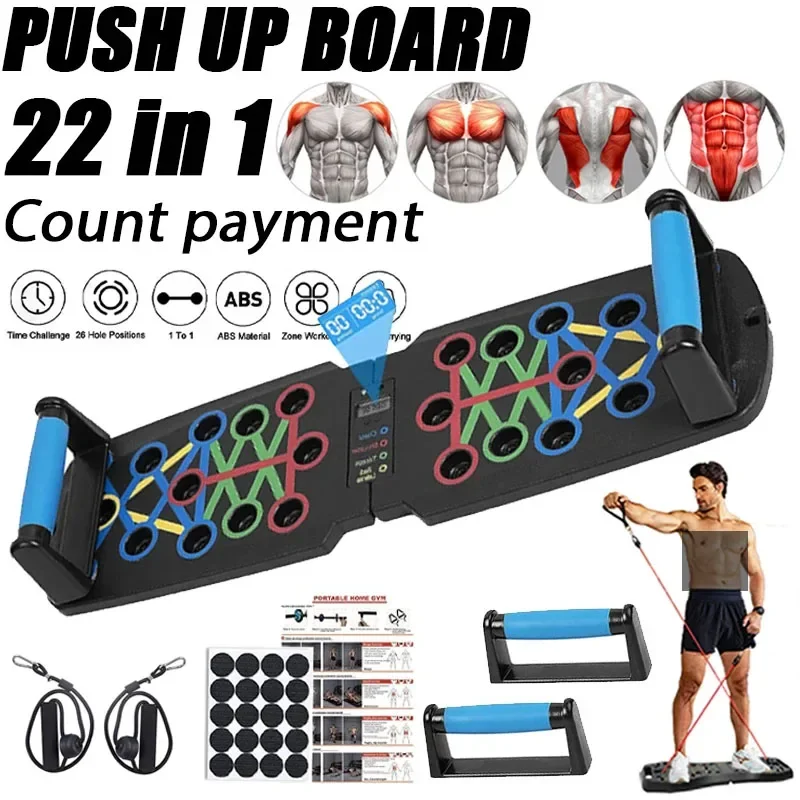 Automatic-Count-Push-Up-Board-Home-Fitness-Rack-Pushup-Bars-Handles ...