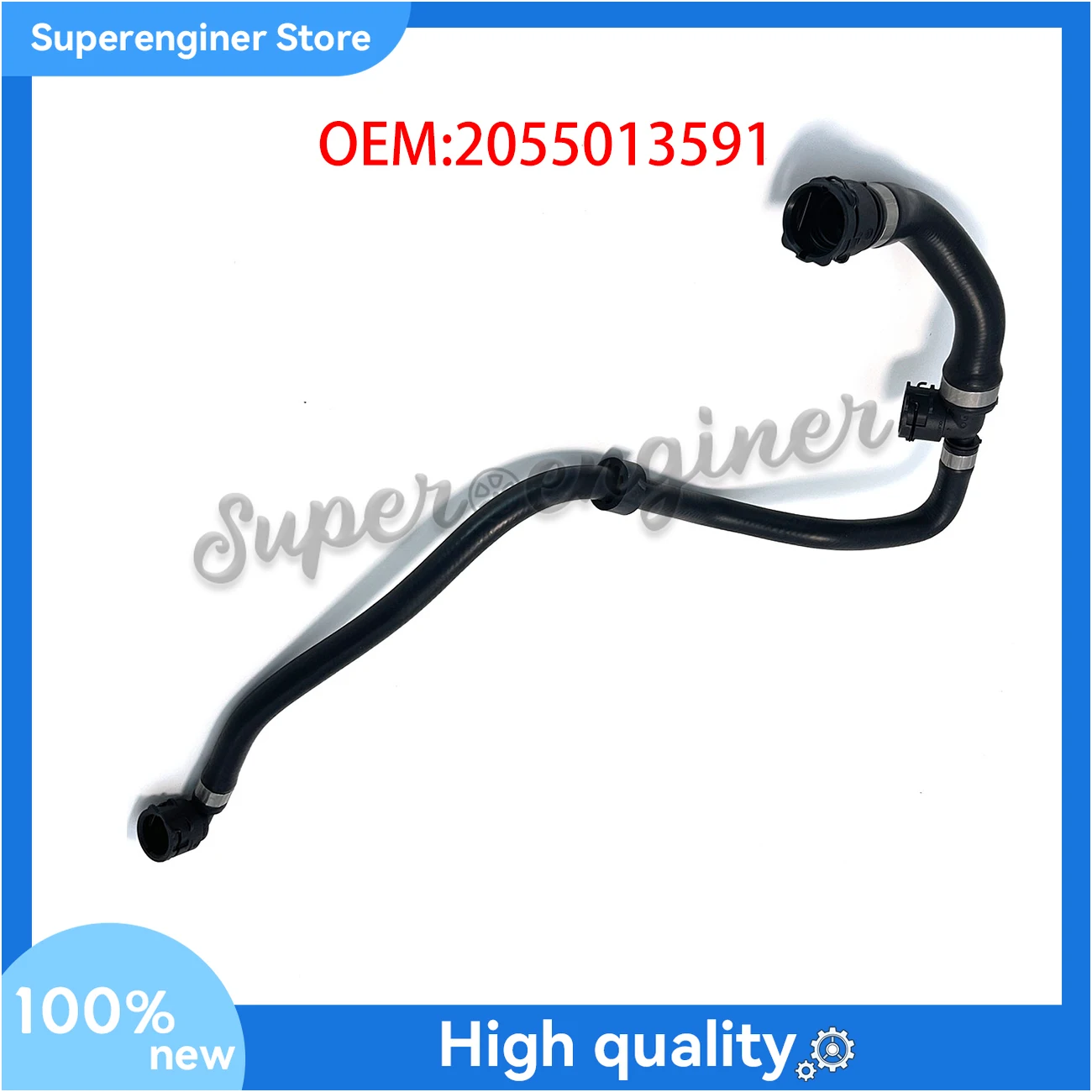 2055013591-2055016800-Right-Radiator-Coolant-Hose-for-Mercedes-Benz ...