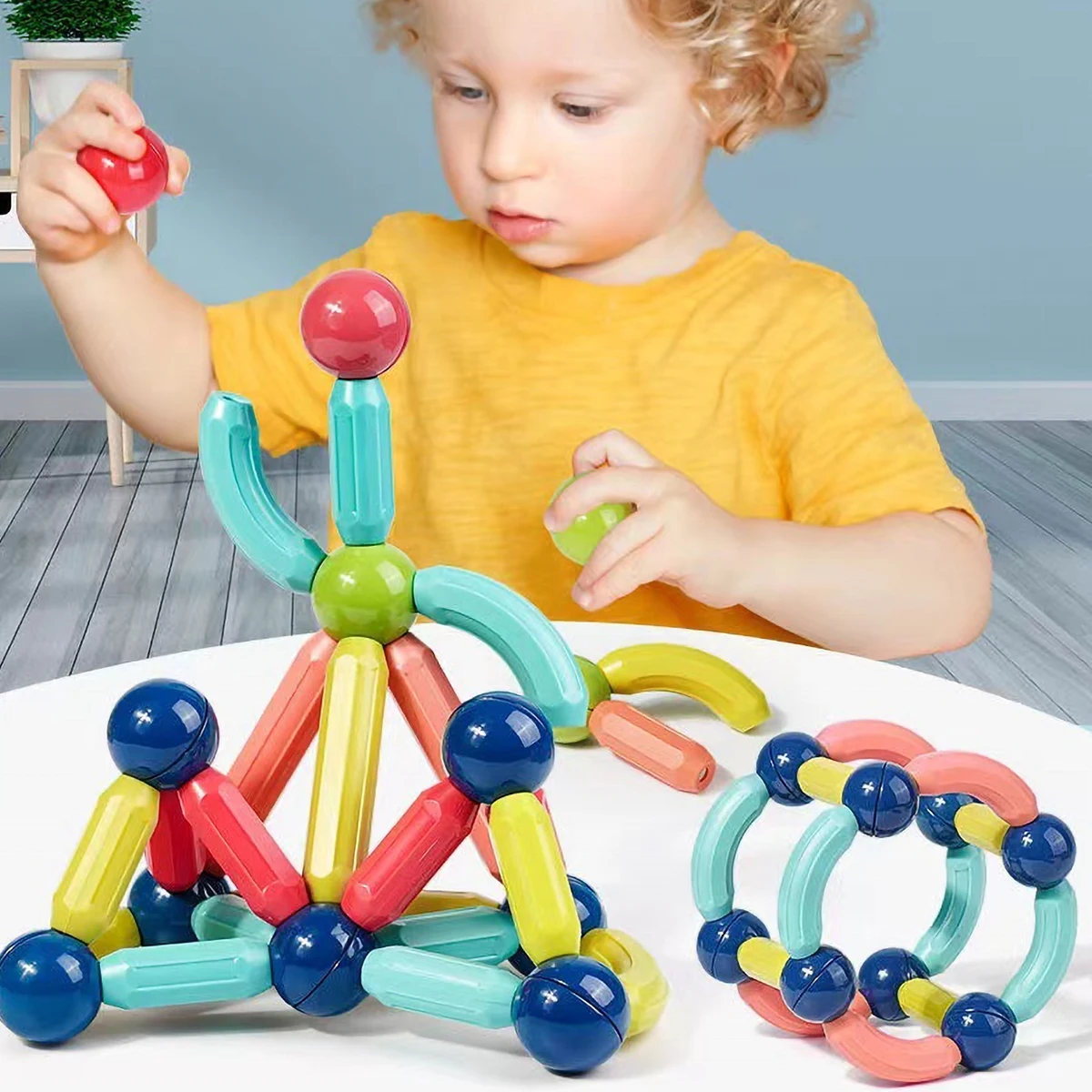 Magnetic Building Balls
