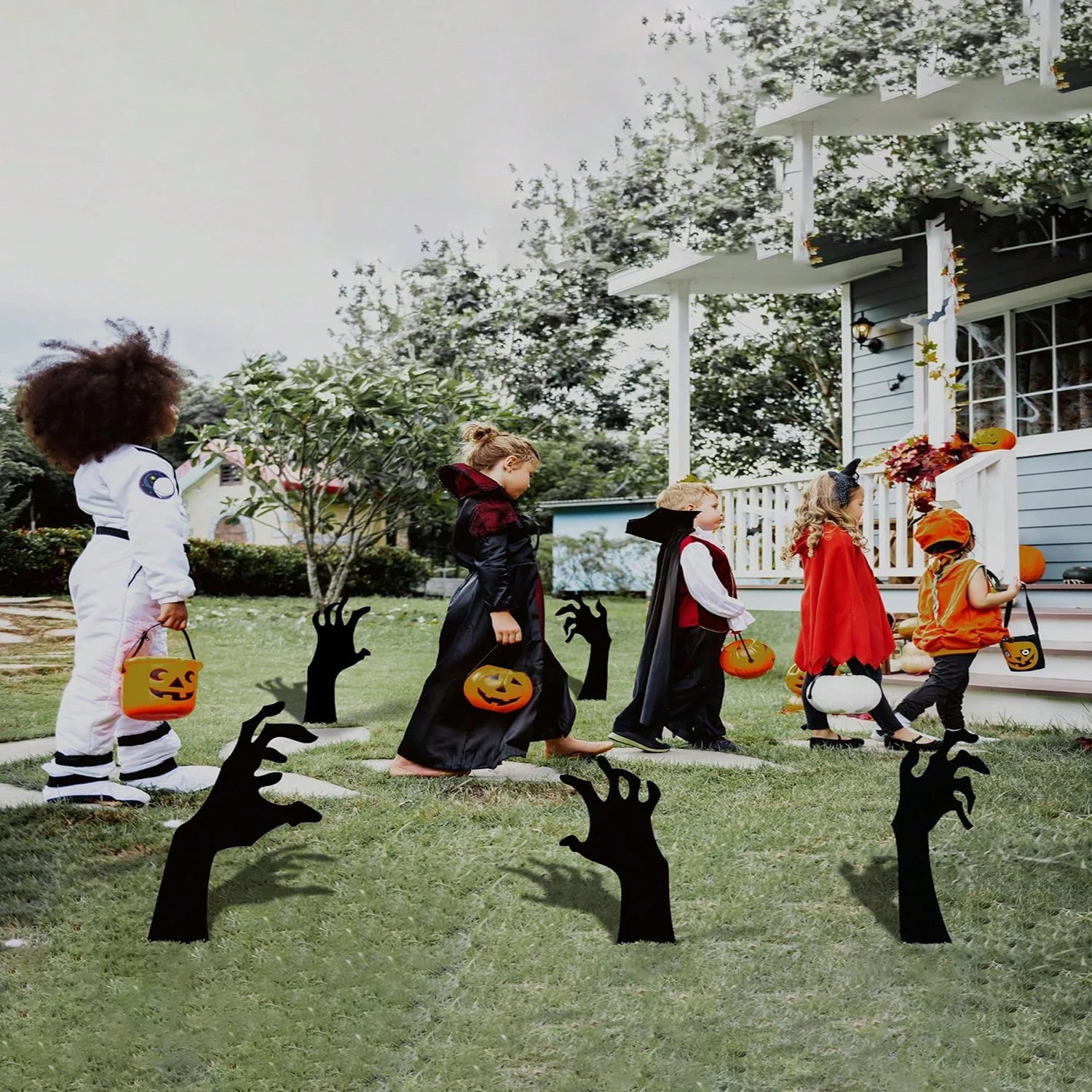 5pcs-Halloween-Black-Hands-Yard-Sign-Ghost-Hand-Garden-Statue-Art-Scary ...