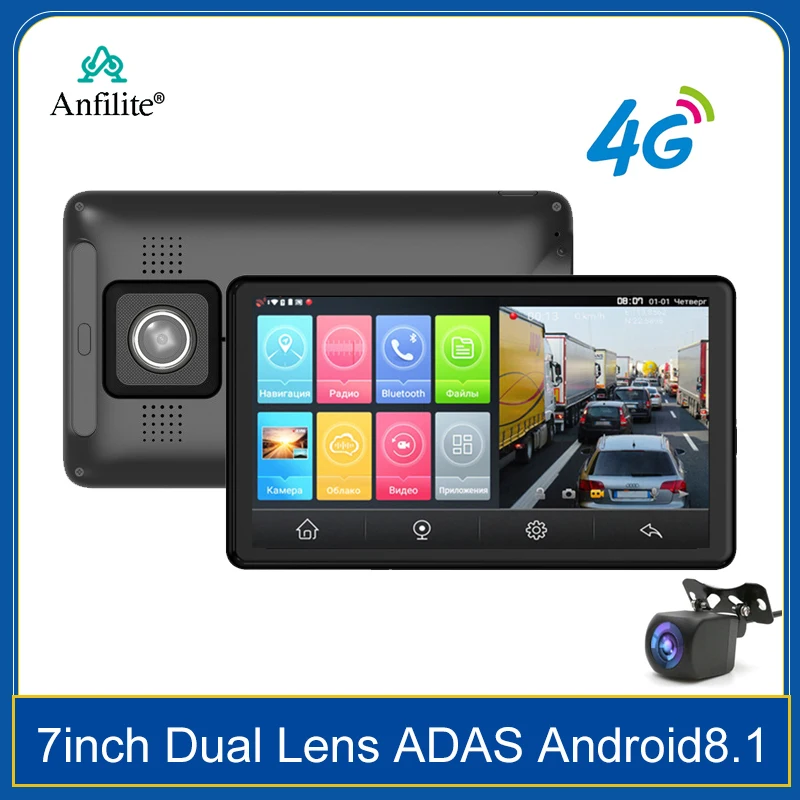 7-Inch-GPS-Navigation-ADAS-4G-Android-8-1-Video-Recorder-FHD-1080p-APP ...