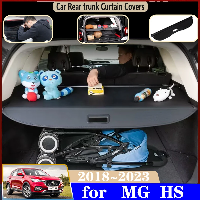 For-MG-HS-Accessories-MGHS-2018-2023-Car-Dedicated-Trunk-Cover-Material ...