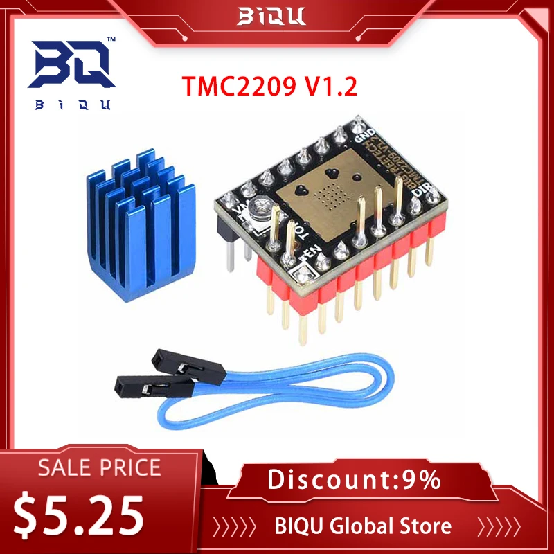 BIGTREETECH DIRECT TMC2208 V3.0 UART Model Stepper Motor Driver 3D ...