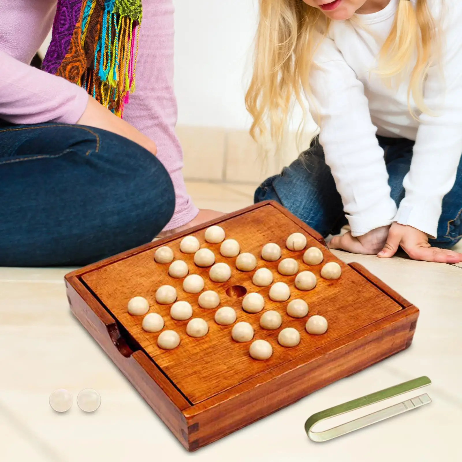 Peg Board Game Play