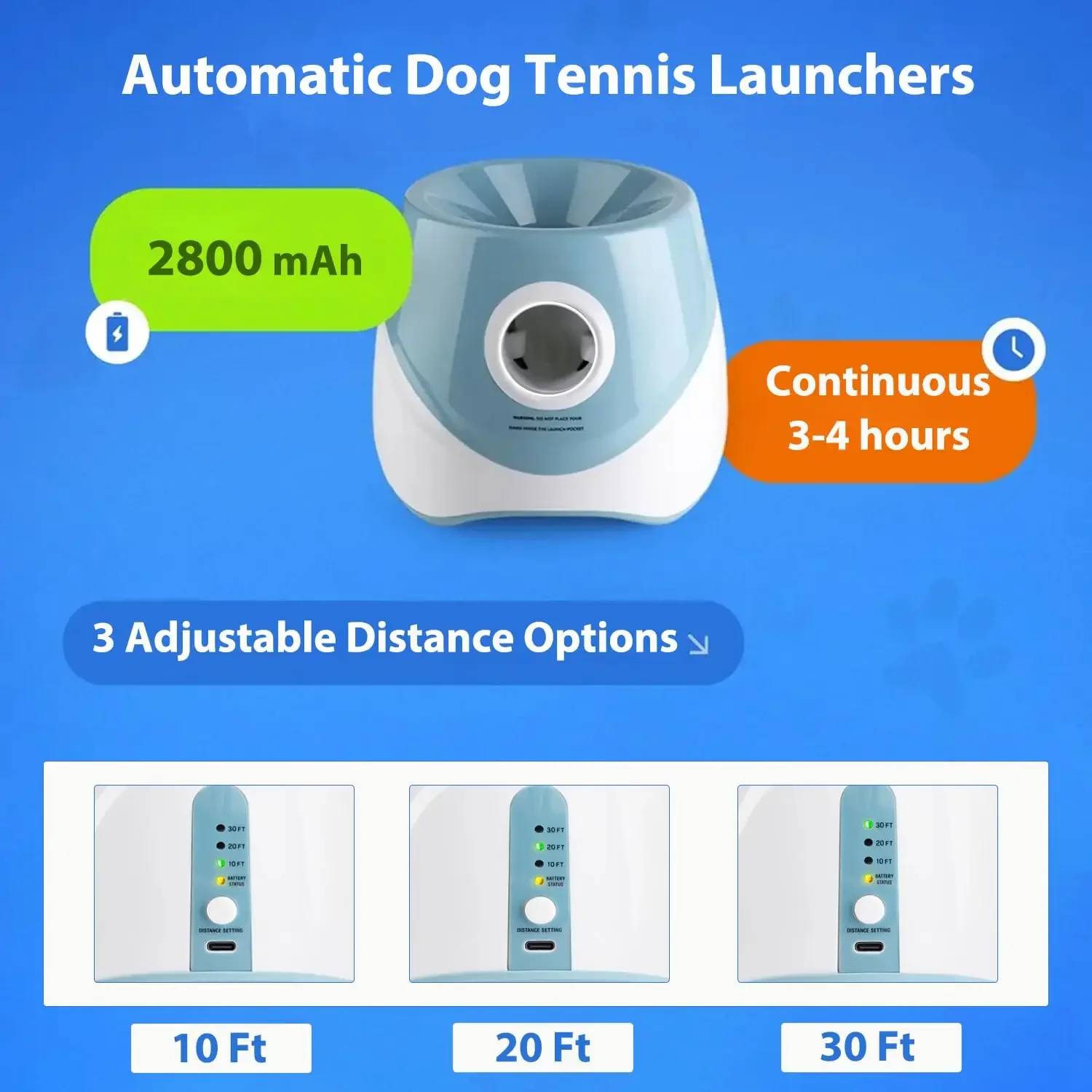 Automatic Tennis Ball Launcher – The Petcare Store
