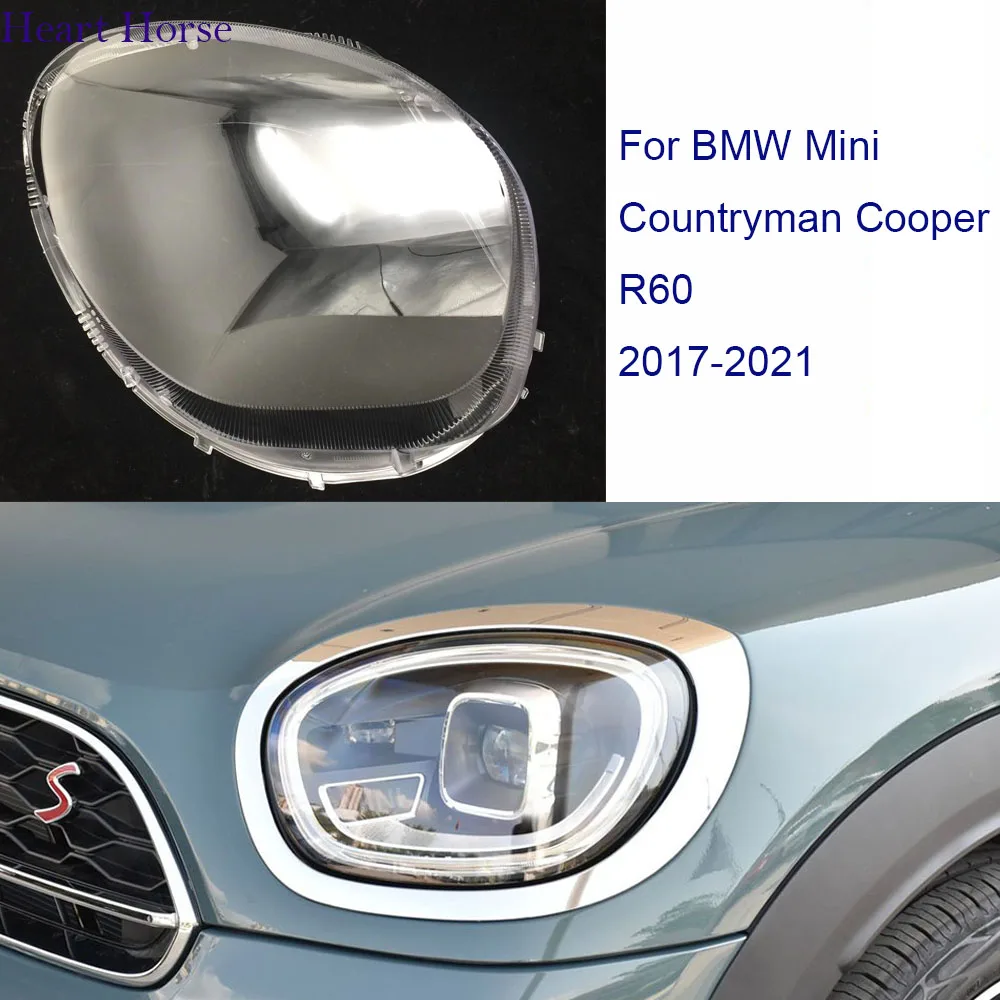 For BMW MINI Countryman R60 2017-2021 Car Front Headlight Cover Auto ...