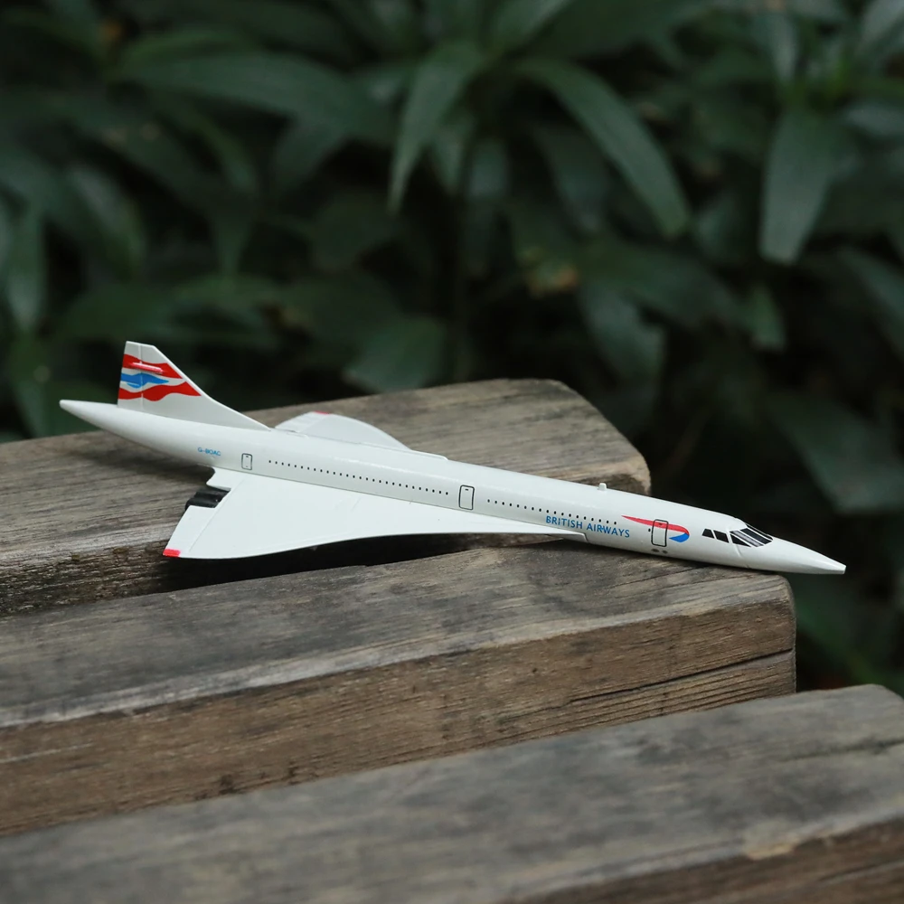 Scale-1-400-Metal-Aircraft-Replica-15cm-British-Concorde-Model-Aviation ...