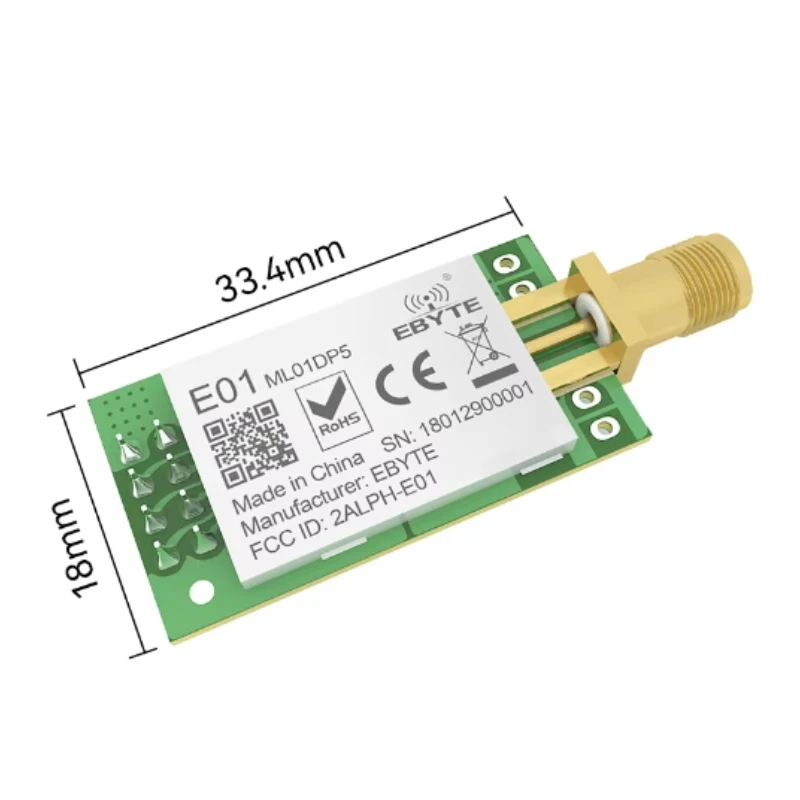 Wireless-Module-E01-ML01DP5-2-4GHz-nRF24L01P-IoT-RF-Module-Nordic ...
