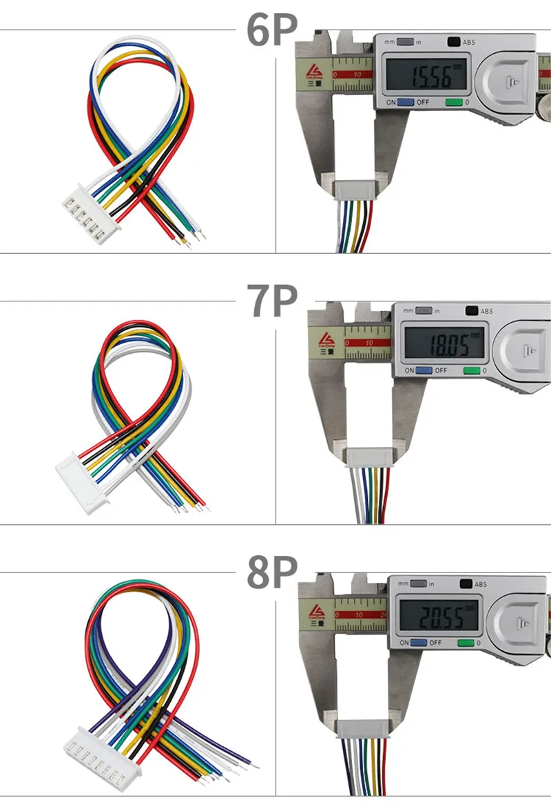 10 шт. 1,0 1,25 1,5 2,0 SH/JST/ZH/PH/XH 2,54 мм 1,0 ММ 1,25 мм 1,5 мм 2,0 мм Гнездовой разъем с ...
