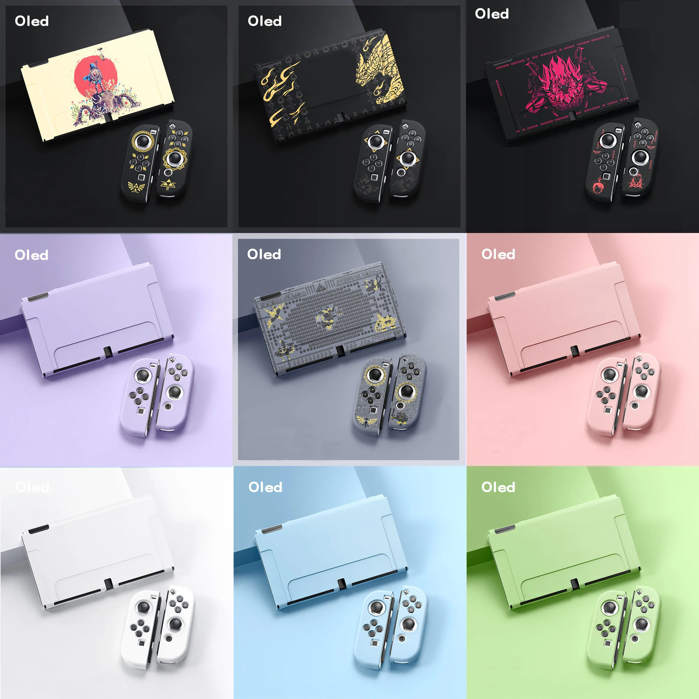 Matte-TPU-Soft-Cover-Skin-Joycon-Protective-Case-for-Nintendo-Switch ...