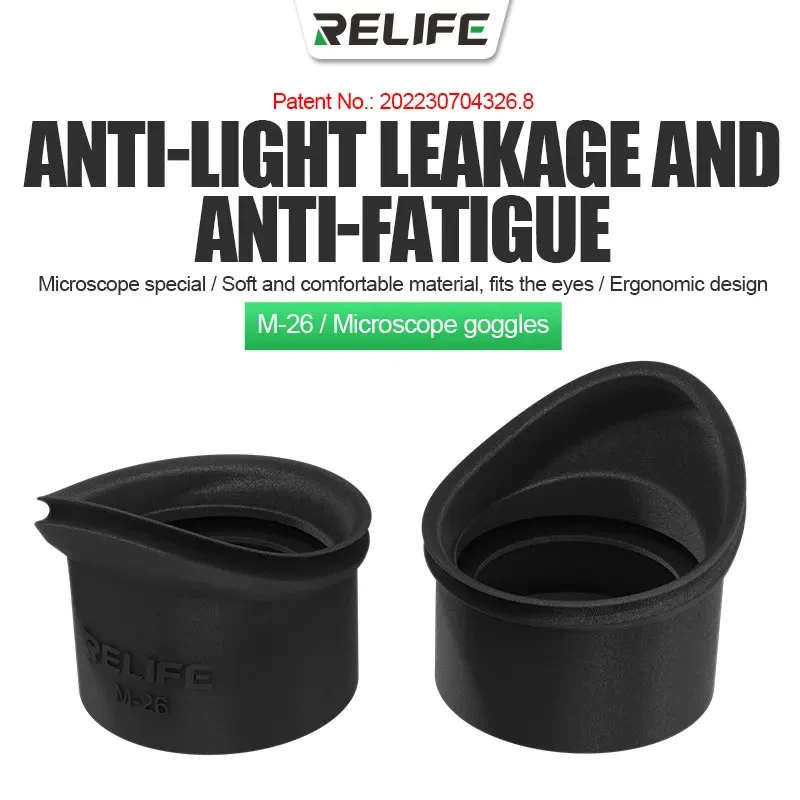 RELIFE-M-26-Industrial-Microscope-3D-Rubber-Eyepiece-Cover-for-Most ...