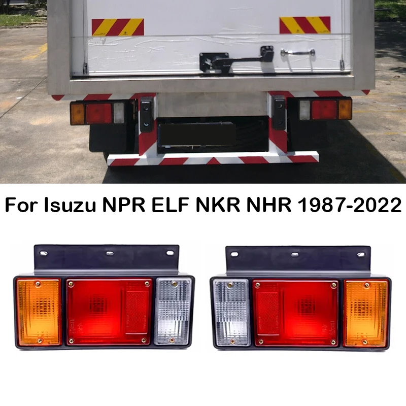 For-Isuzu-NPR-ELF-NKR-NHR-NLR-Truck-1987-2022-Car-Rear-Bumper-Tail ...
