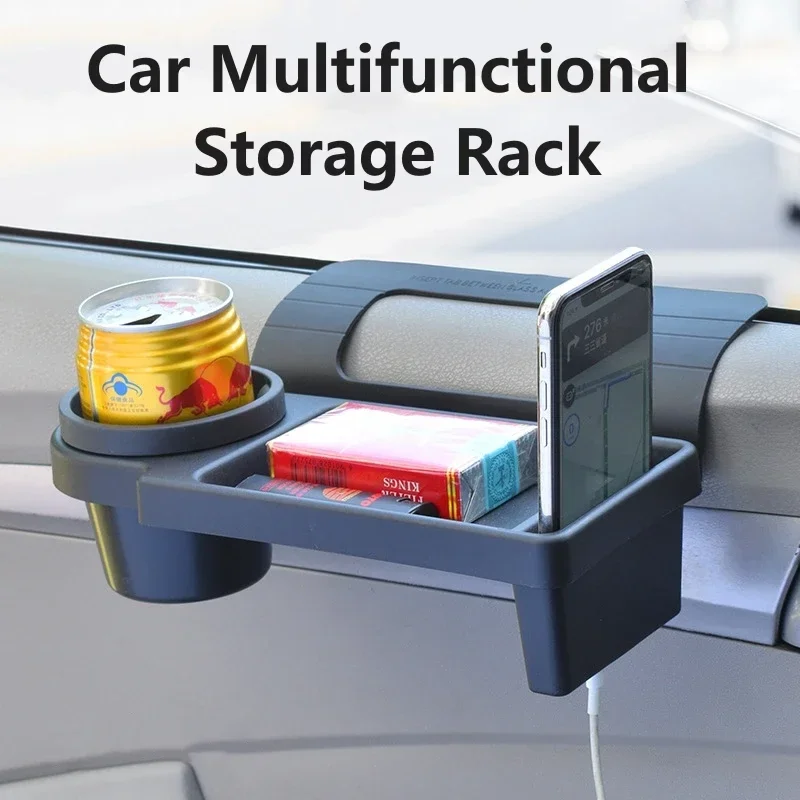 Multifunctional-Car-Organizer-Box-with-Cup-Holder-Drink-Holder-Side ...