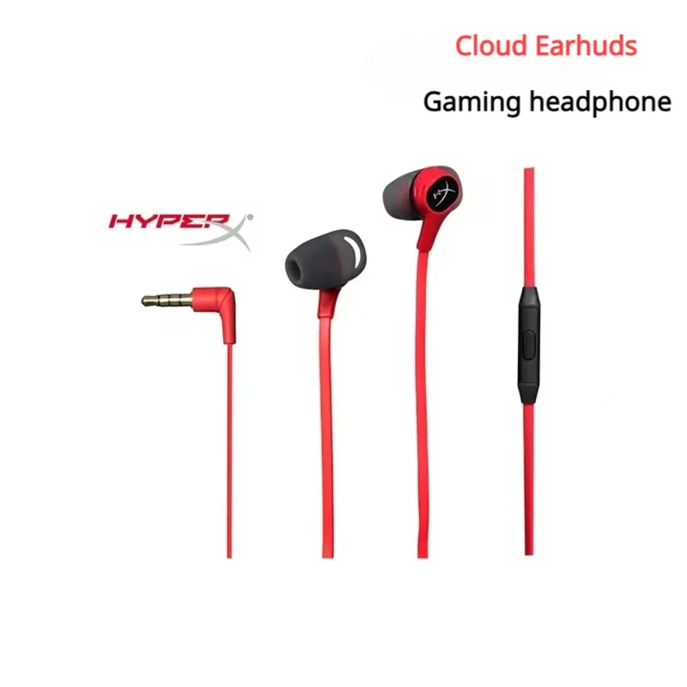 Original-HyperX-Cloud-Gaming-Earbuds-fones-de-ouvido-com-microfone ...