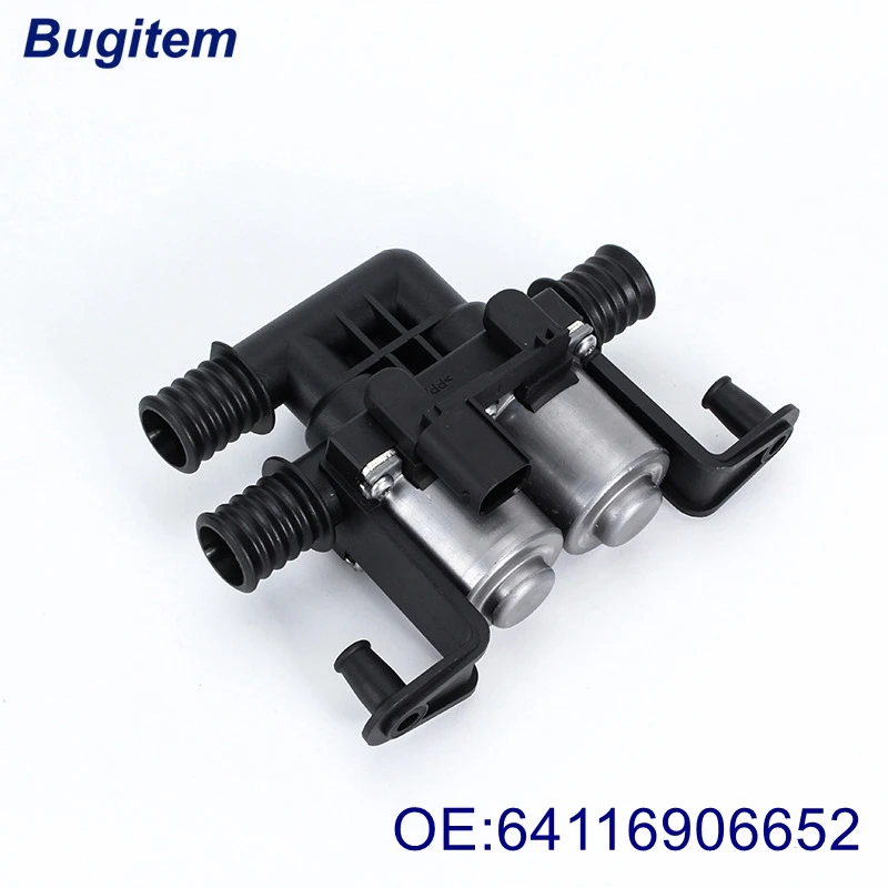 Heater-Control-Valve-Solenoid-64116906652-For-BMW-E60-E63-E65-E66-535i ...