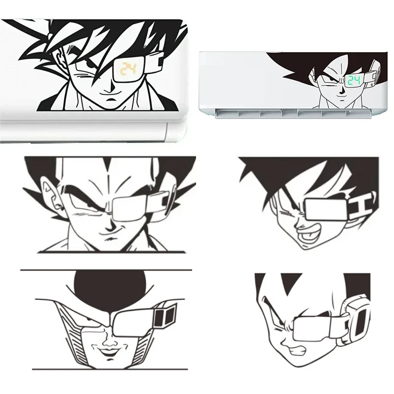 Pegatina-de-aire-acondicionado-de-Dragon-Ball-Z-ndice-de-batalla ...