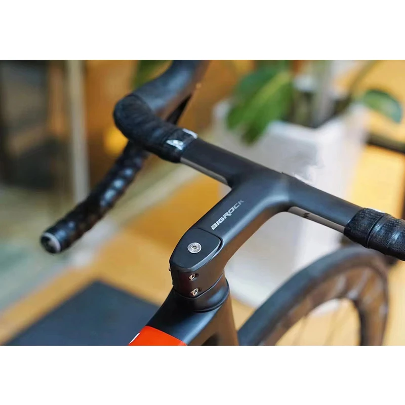 BIGROCK Carbon Road Handlebar integrated Gravel Handlebars 360/380/400 ...