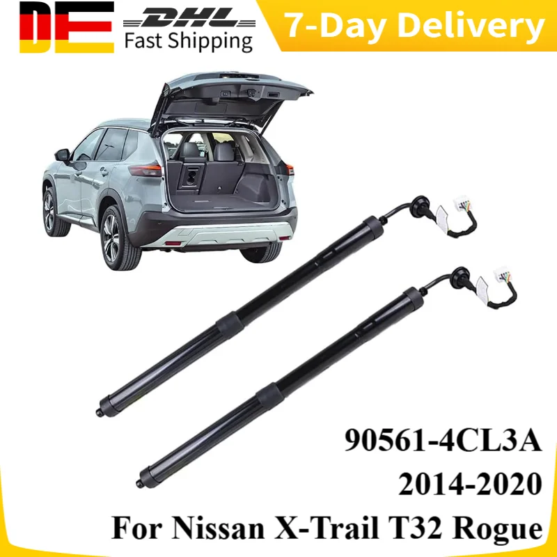 2x 905614BA4A Amortiguadores Eléctricos para Puerta Trasera de Nissan X ...