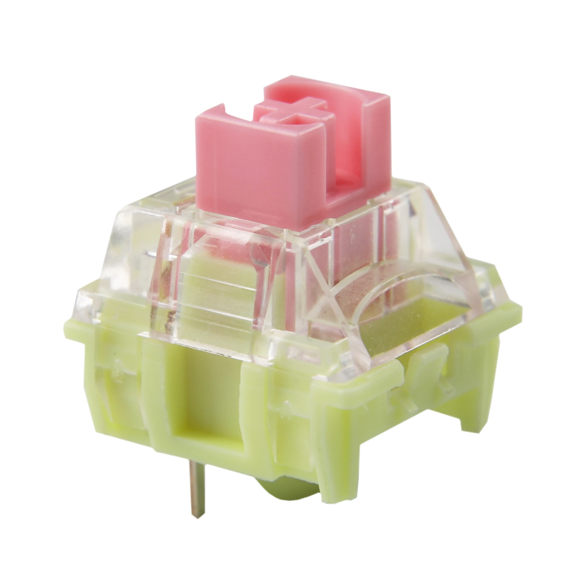 TTC Gold Pink Switch V2 Version 3pin Silver Hot Swap Linear Mechanical ...