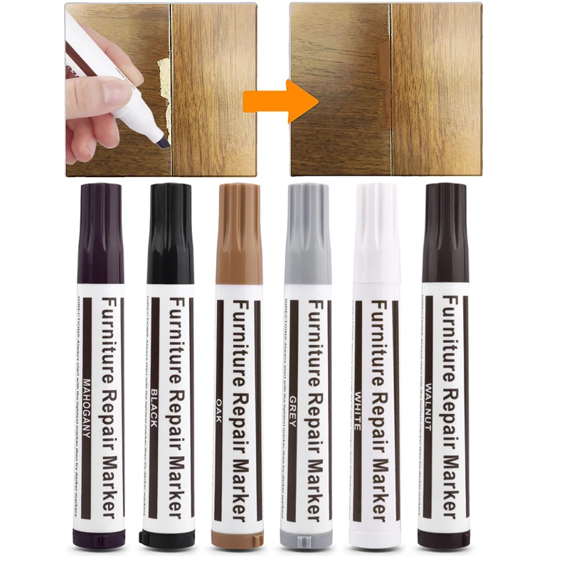 Furniture Repair Wood Cabinet Floor Touch Up Markers Crayons Filler ...