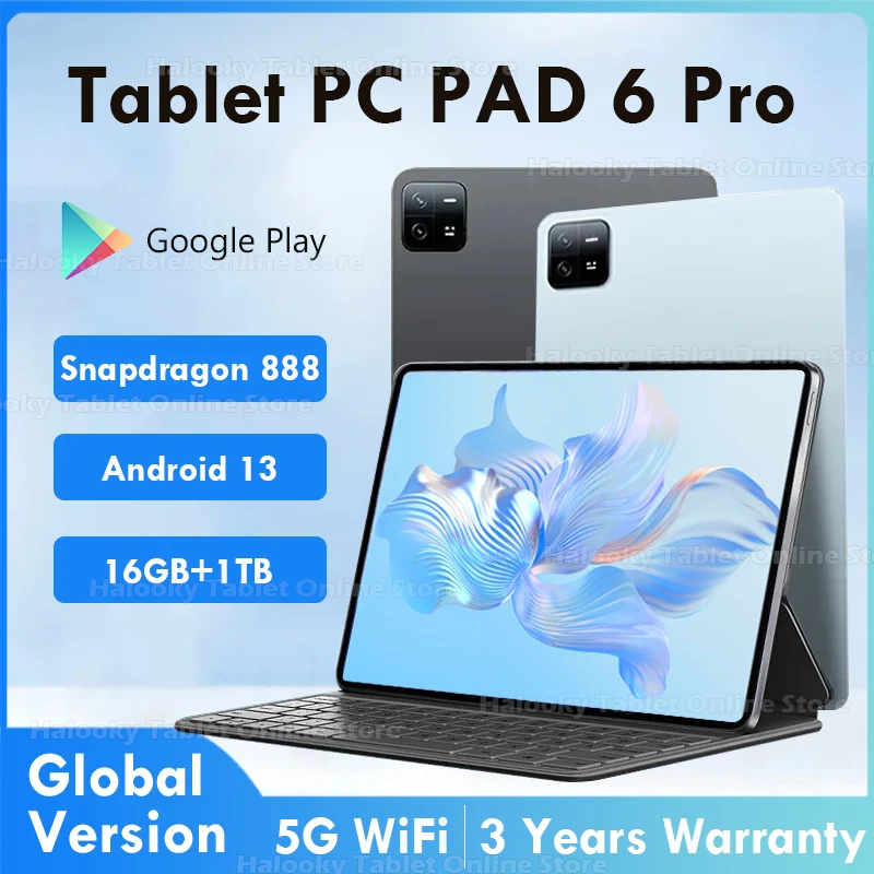 Tableta-Original-Pad-6-Pro-Tablet-con-pantalla-HD-Android-13-Snapdragon ...