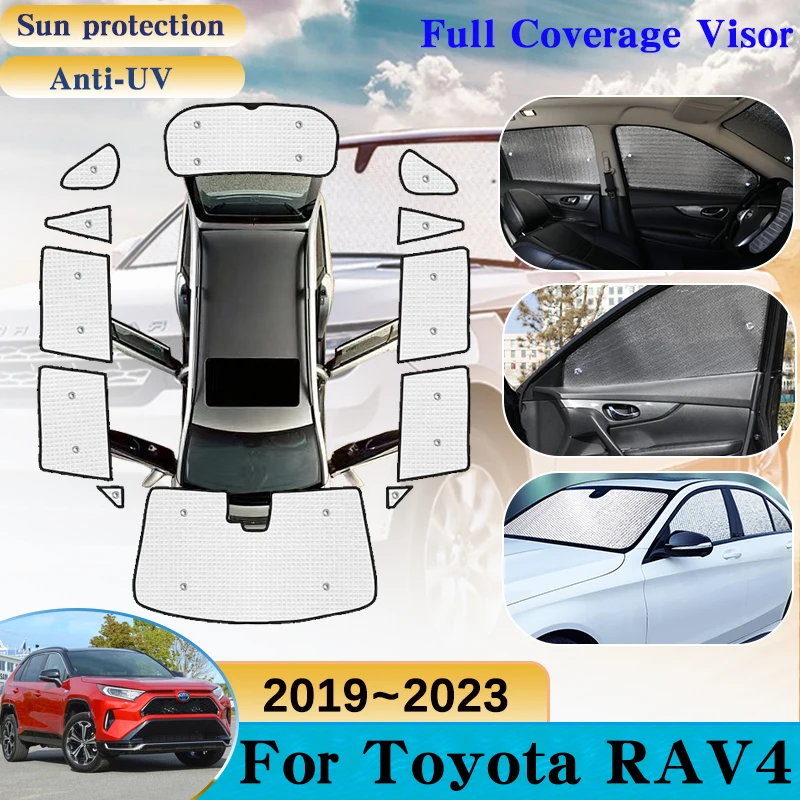 Car-Cover-Windshield-Visor-For-Toyota-RAV4-2023-Accessories-2019-2020 ...