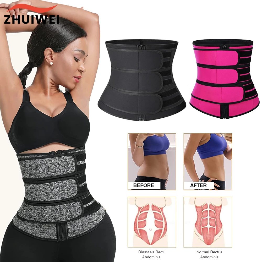 Women-Waist-Trainer-Neoprene-Body-Shaper-Belt-Slimming-Sheath-Belly ...