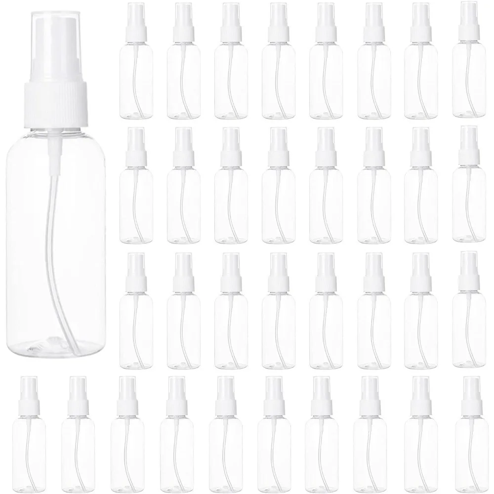 10PCS-10-30-50-60-100ml-Refillable-Spray-Bottles-Portable-Transparent ...