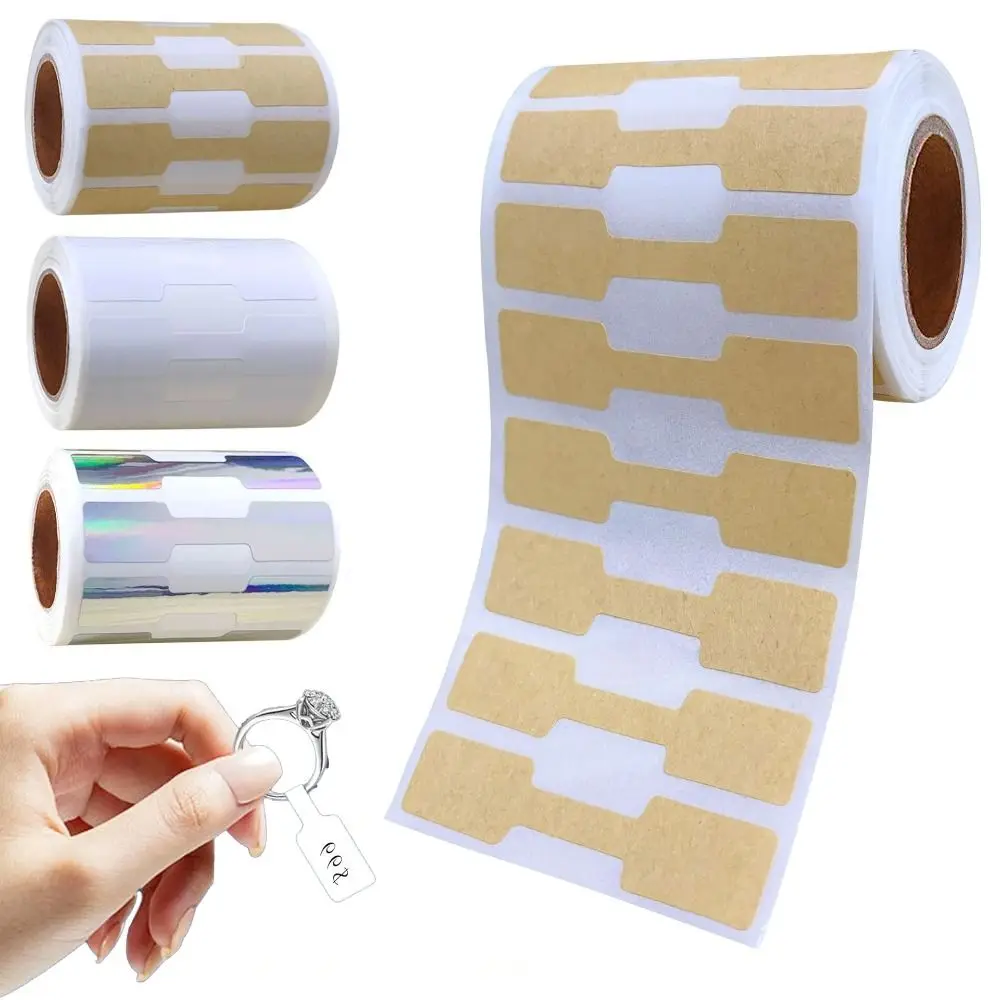 500PCS-Multicolor-Jewelry-Price-Labels-Kraft-Paper-Display-Tool ...
