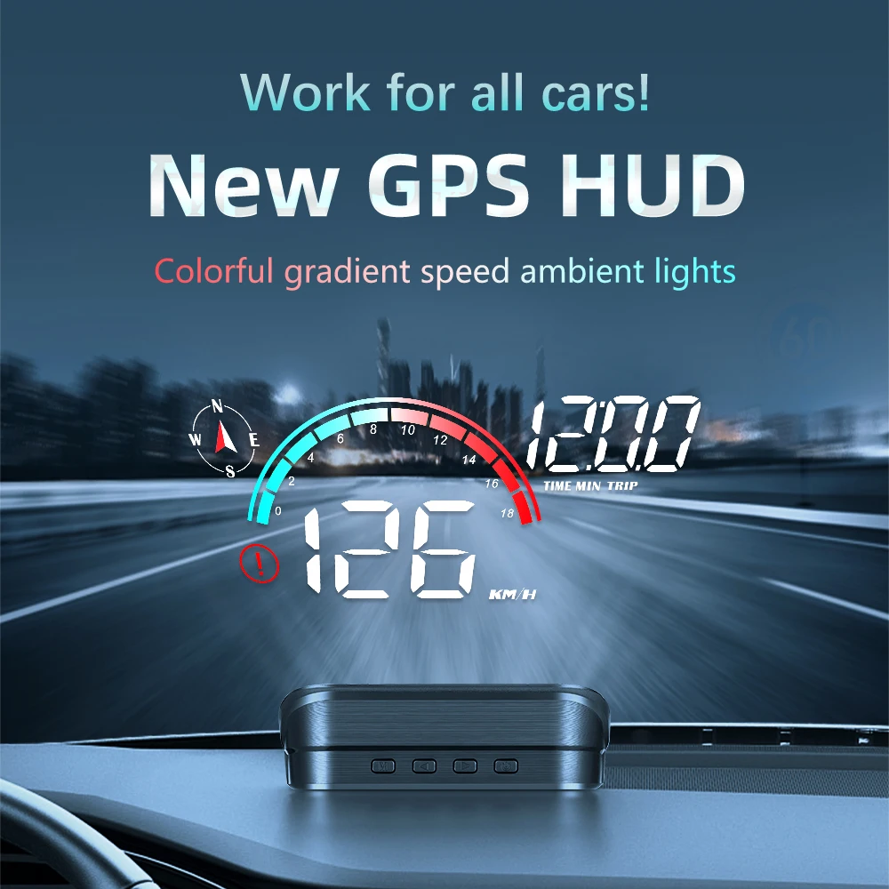M22-Head-Up-Display-Universal-GPS-HUD-Digital-Speedometer-LCD ...