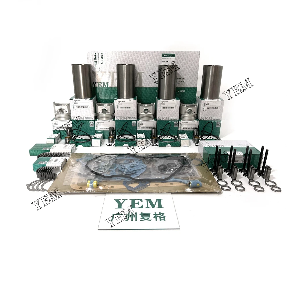 For-Isuzu-4JG2-Overhaul-Rebuild-Kit-With-Gasket-Set-Bearing-Valve-Train ...