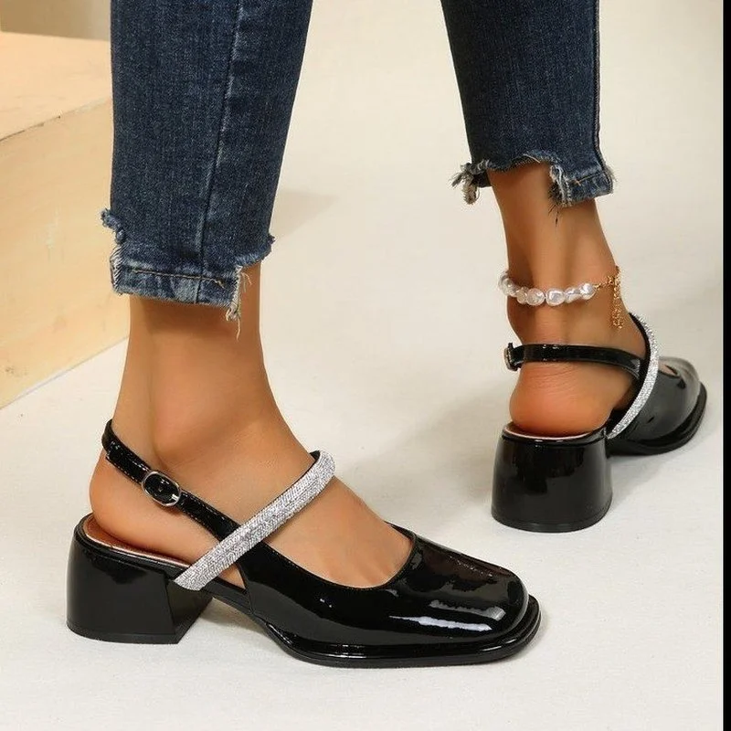 Women-Sandals-Thick-Heel-Square-Toe-Classic-Female-Mary-Jane-Shoes-2023 ...